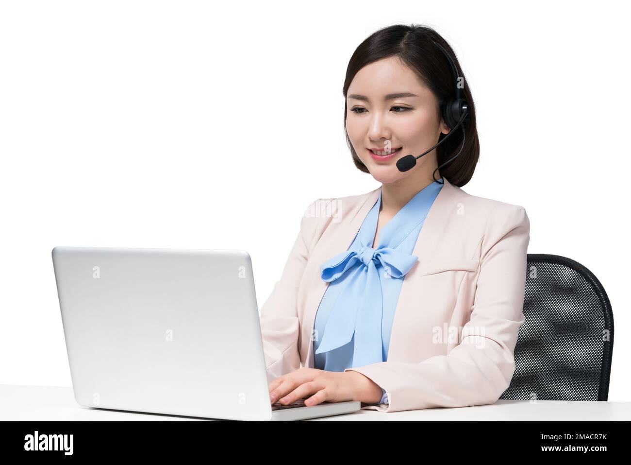 Women in a call center hi-res stock photography and images - Alamy