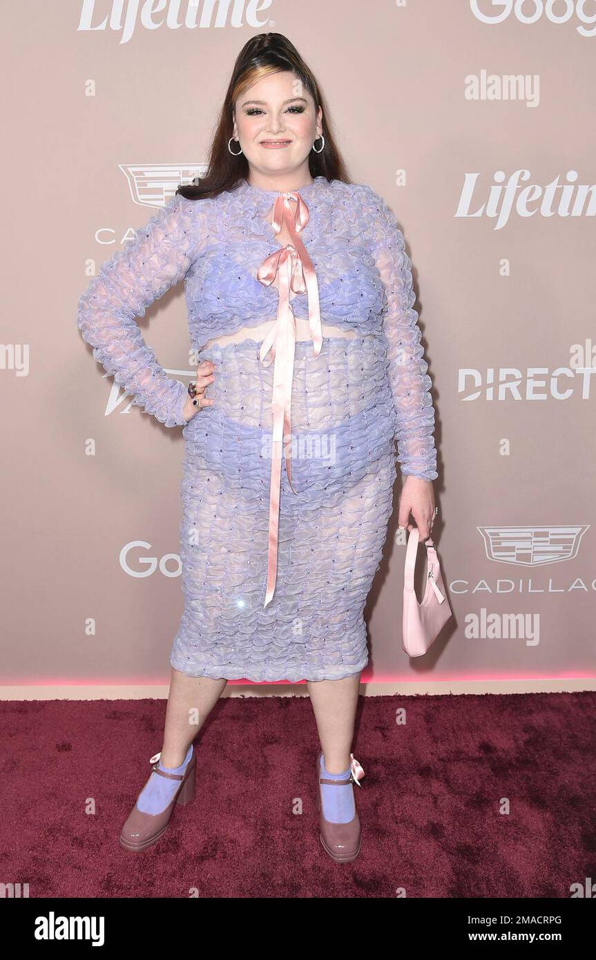 Megan Stalter arrives at Variety Power of Women on Wednesday, Sept. 28 ...