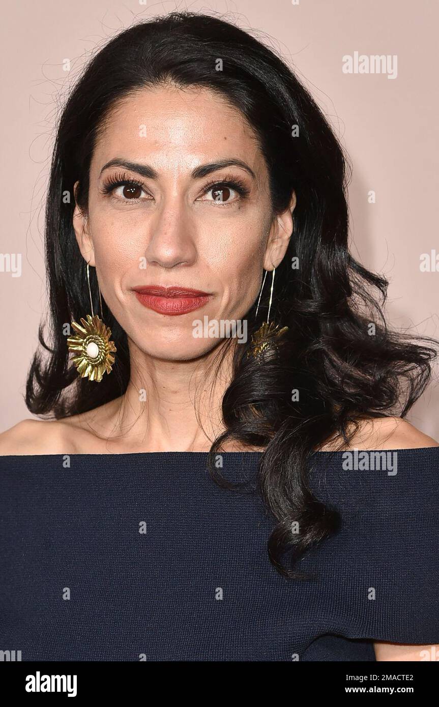 Huma Abedin arrives at Variety Power of Women on Wednesday, Sept. 28 ...