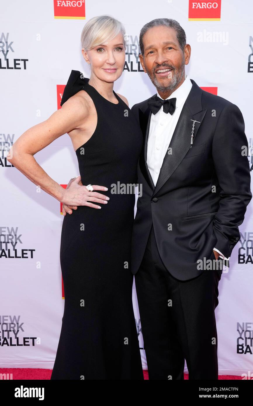 Hilary Quinlan and Bryant Gumbel attend the New York City Ballet Fall ...