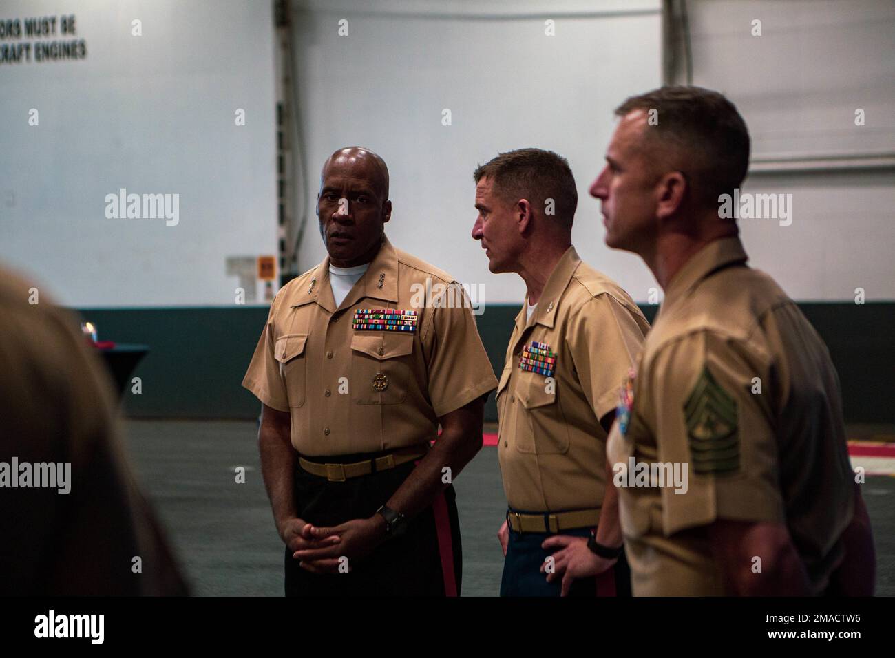 Lt. Gen. Micheal E. Langley, commanding general of Marine Forces ...