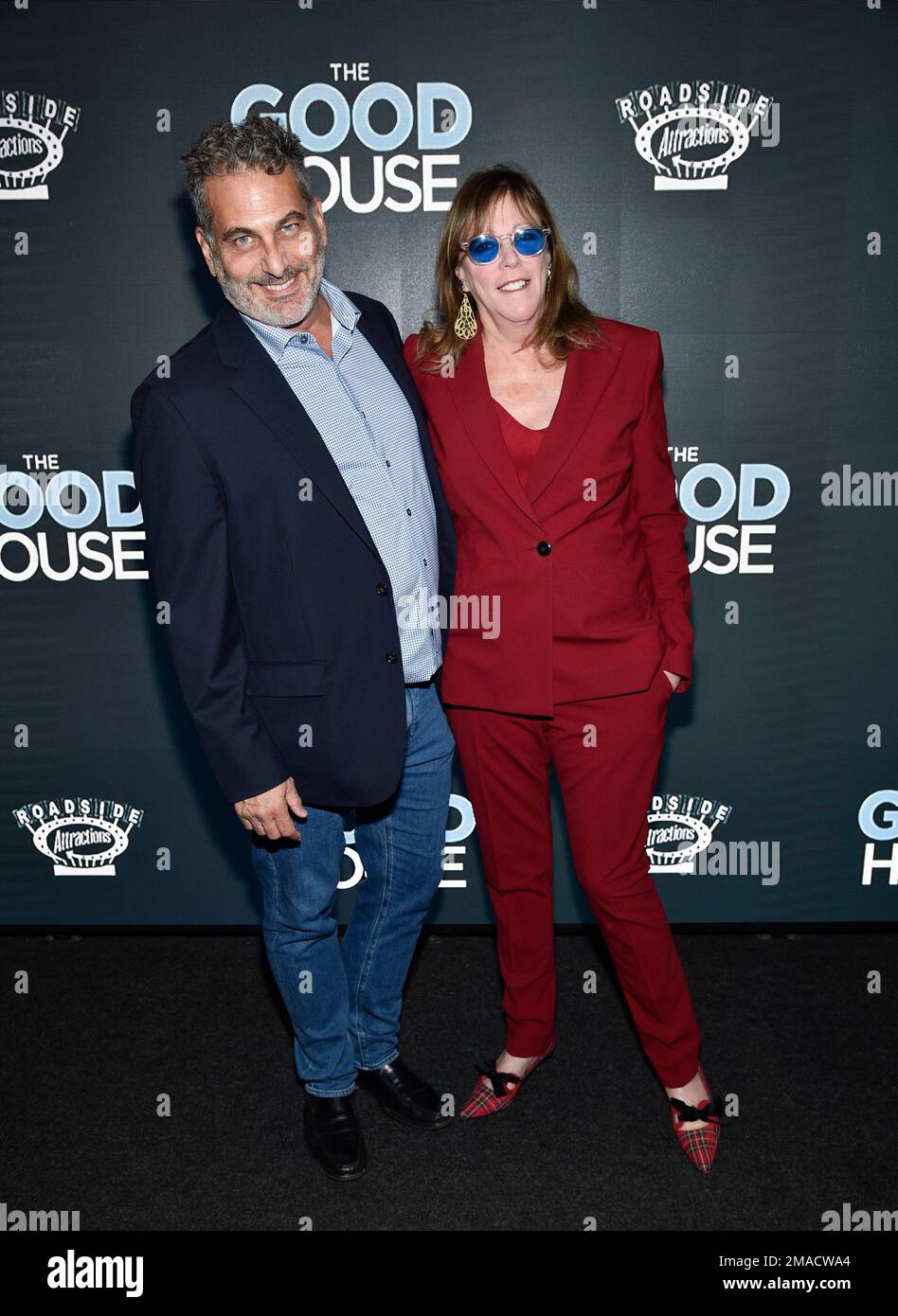 Producer Jane Rosenthal, right, and guest attend a special screening of ...