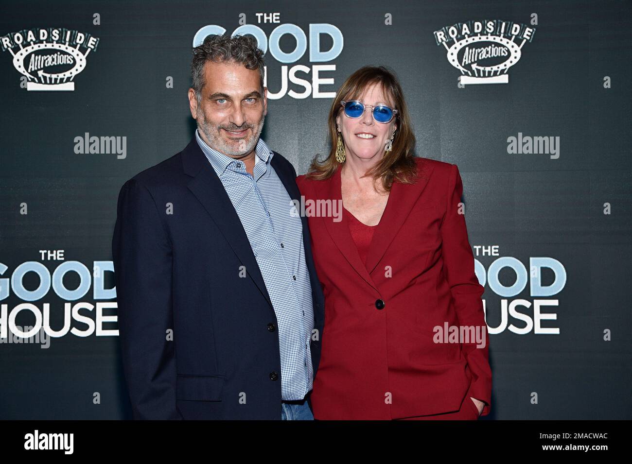 Producer Jane Rosenthal, right, and guest attend a special screening of ...