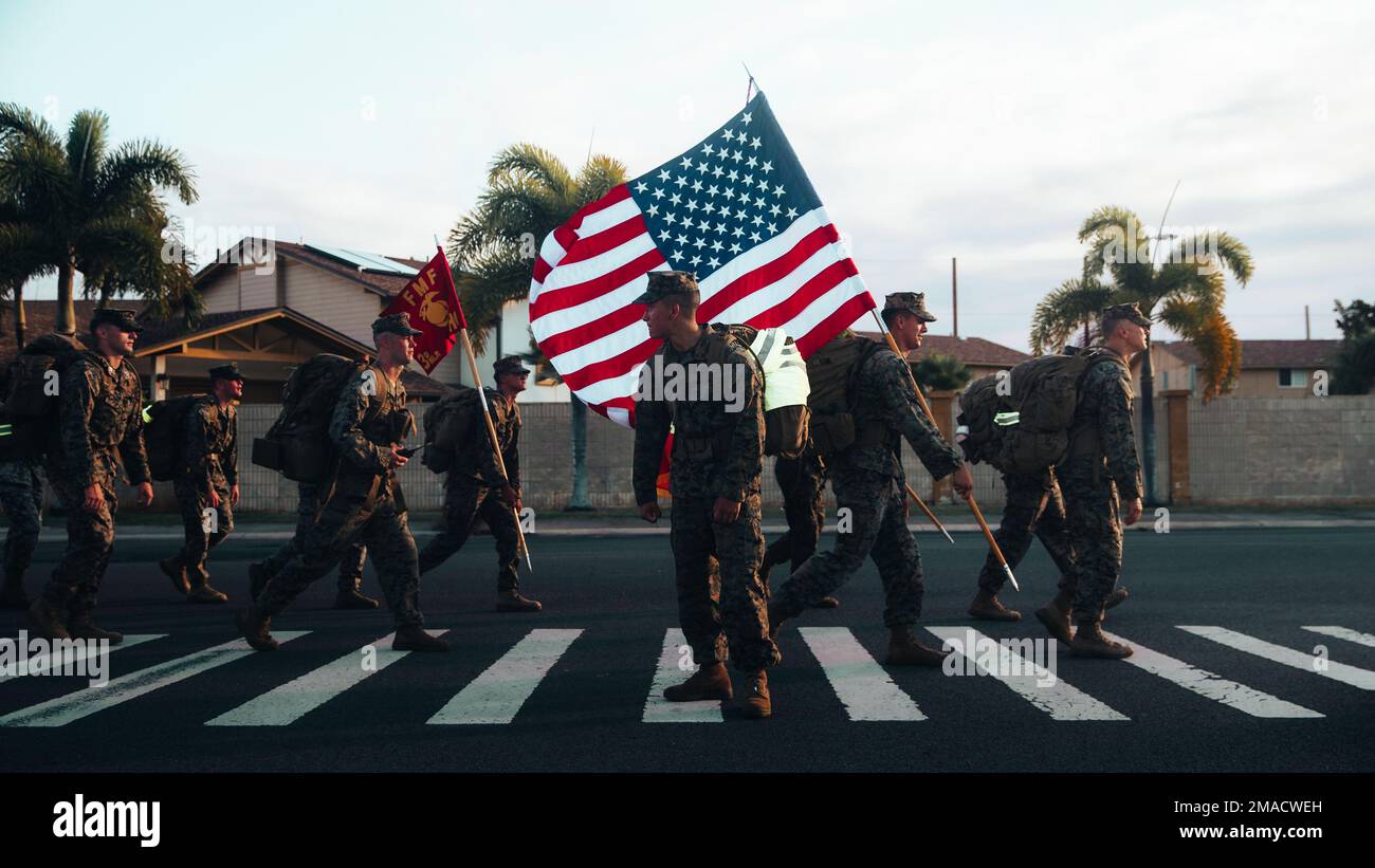 U.S. Marines with 3d Marine Littoral Regiment, 3rd Marine Division ...