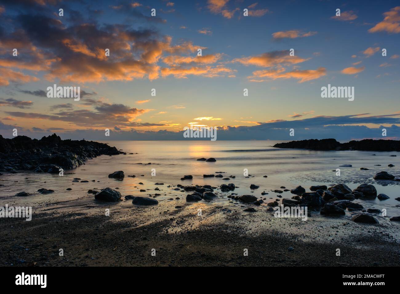 Breathtaking sunset on north hi-res stock photography and images - Alamy