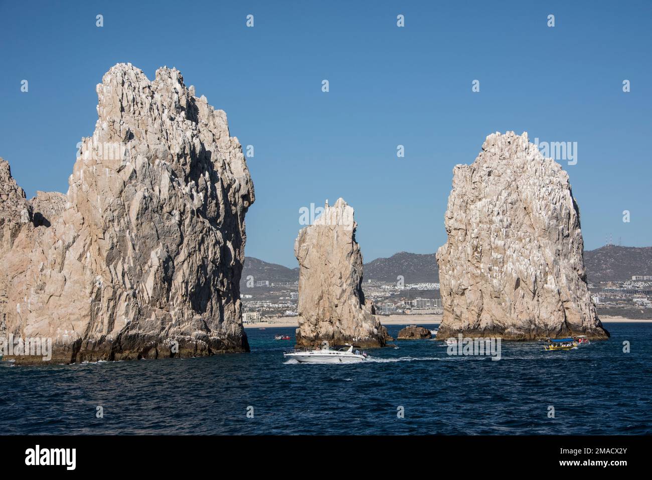 The very tip the Baja Peninsula is called Land's End and is marked by a ...