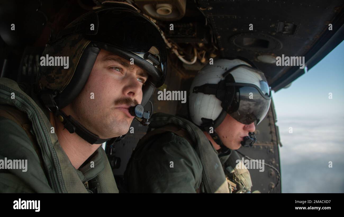 U.S. Marines with Marine Light Attack Helicopter Squadron 267, Marine ...