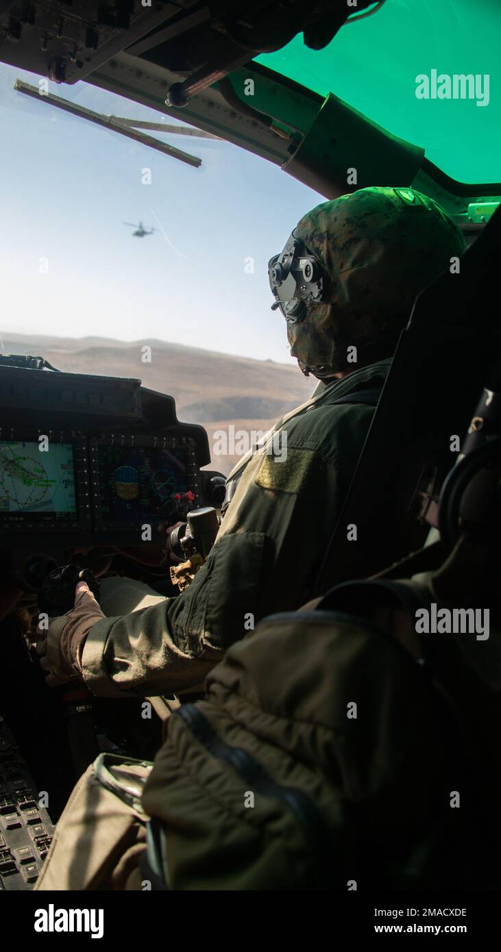 U.S. Marines with Marine Light Attack Helicopter Squadron 267, Marine ...