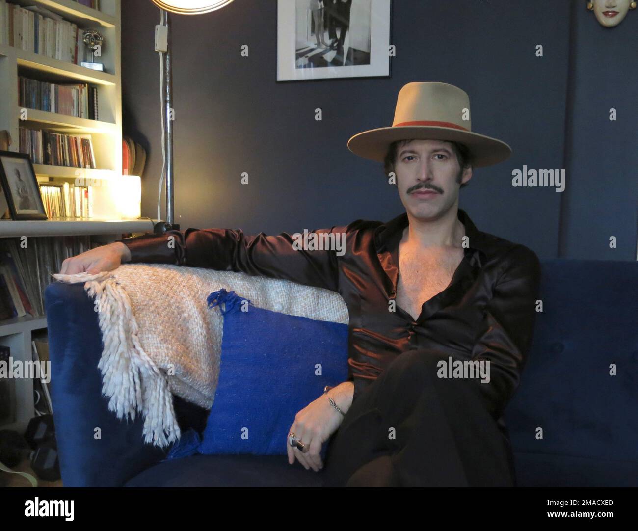 Adán Jodorowsky, also known as Adanowsky, poses for a portrait in ...