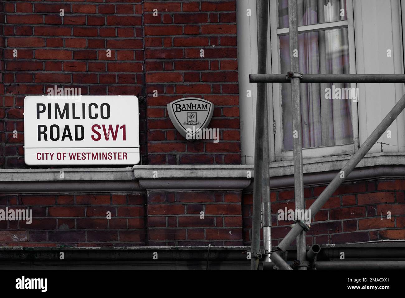 Pimlico street sign hi-res stock photography and images - Alamy