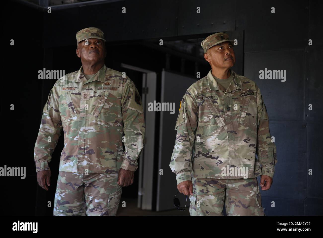 U.S. Air Force Chief Master Sgt. Tony L. Whitehead, the senior enlisted ...