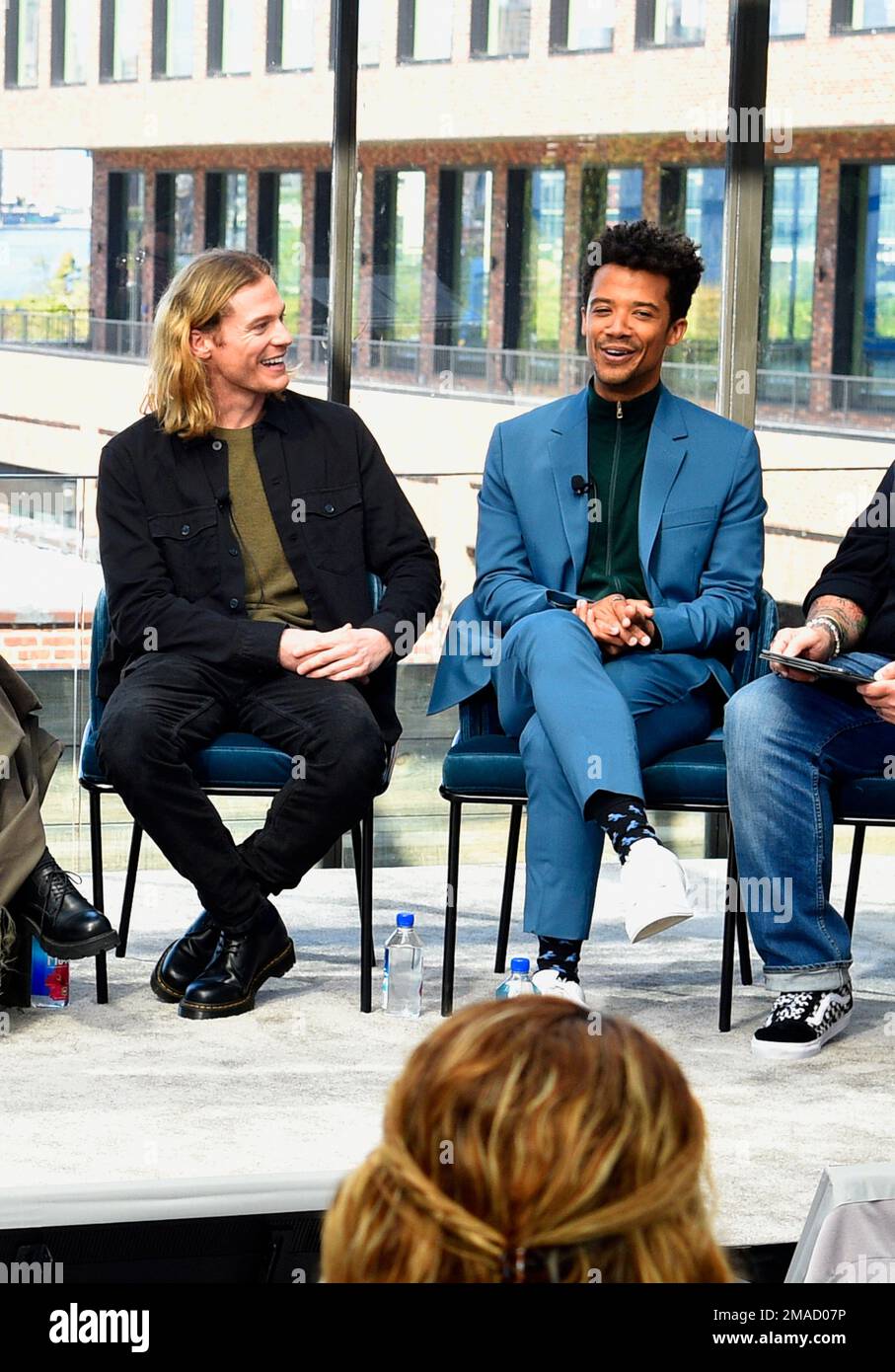 IMAGE DISTRIBUTED FOR AMC NETWORKS - (L-R) Sam Reid and Jacob Anderson ...