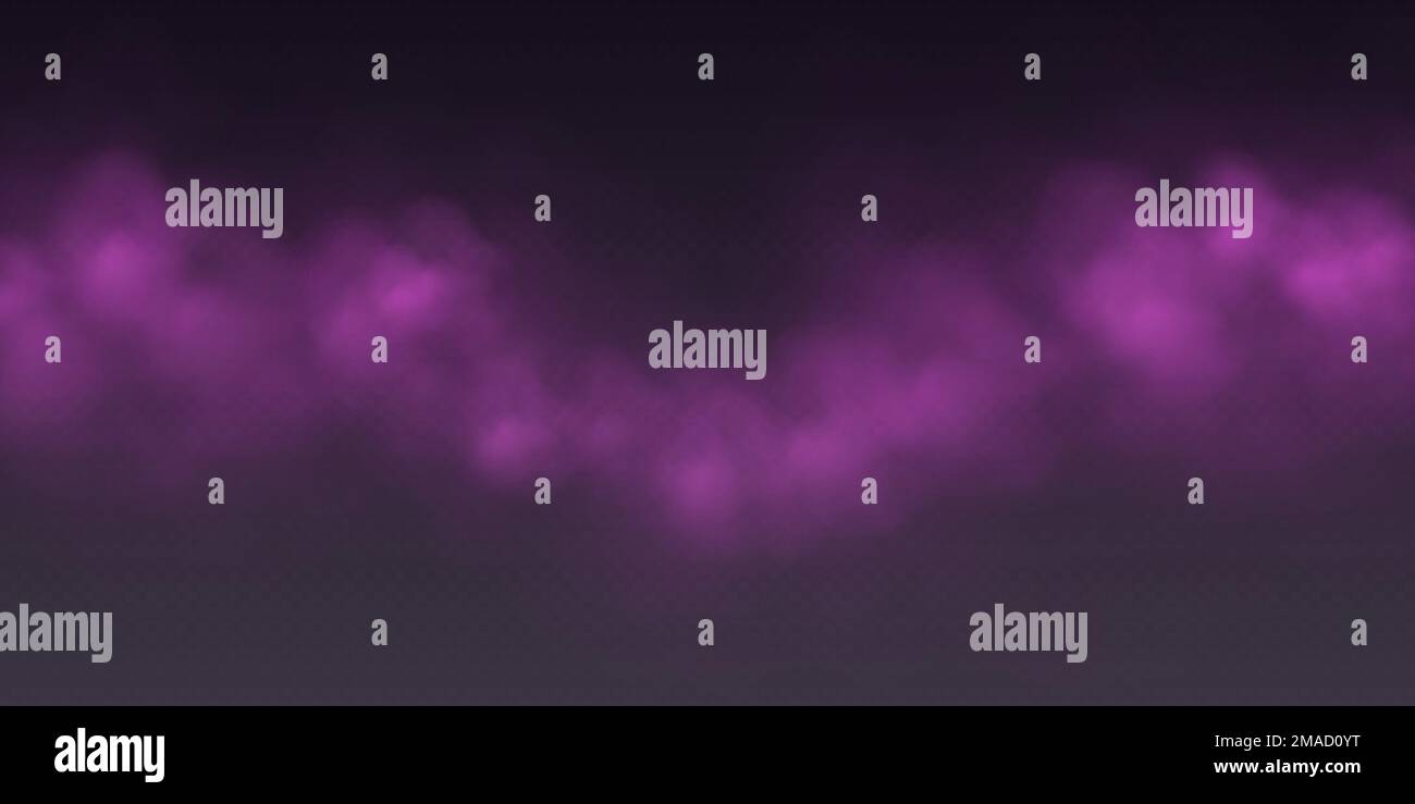 Pink smoke, colorful fog, realistic smog, haze, mist or cloudiness ...