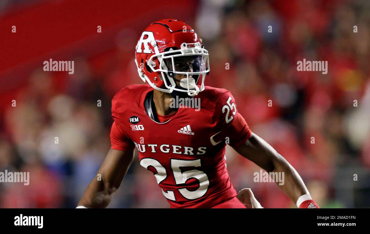 Rutgers defensive back Shaquan Loyal (25) in action against Iowa during ...