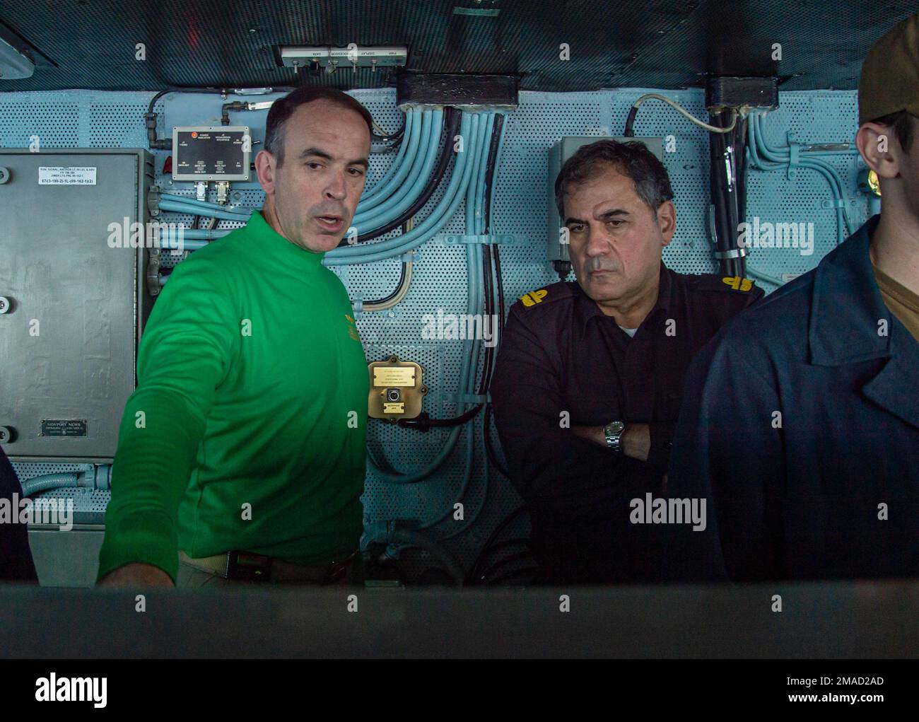 220525-N-BP862-1087 IONIAN SEA (May 25, 2022) Rear Adm. Ignacio ...