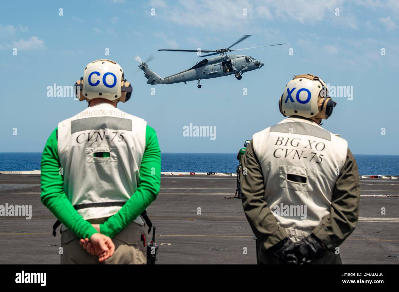 220525-N-ZE328-1036 IONIAN SEA (May 25, 2022) Capt. Gavin Duff ...