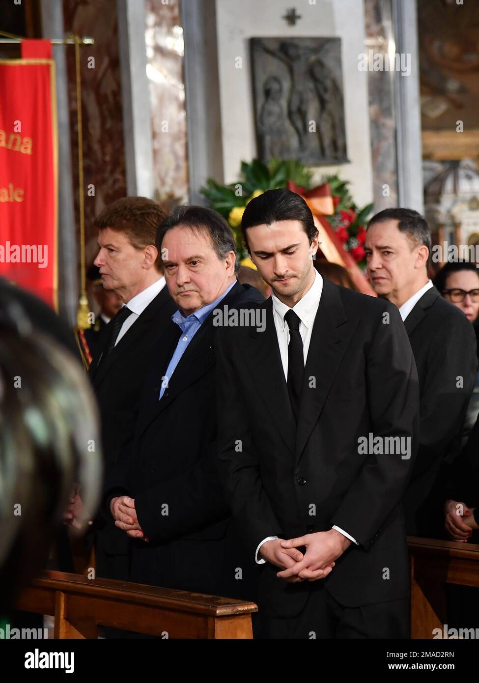 Rome, Italy. 19th Jan, 2023. Rome, funeral of Gina Lollobrigida in the ...