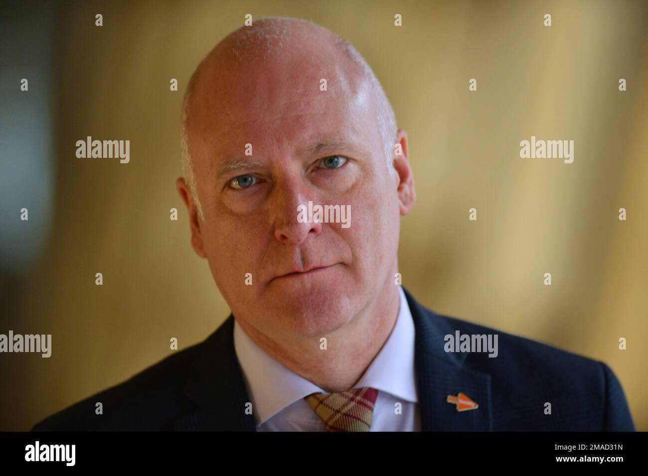 Edinburgh Scotland, UK 19 January 2023 Joe FitzPatrick at the Scottish ...