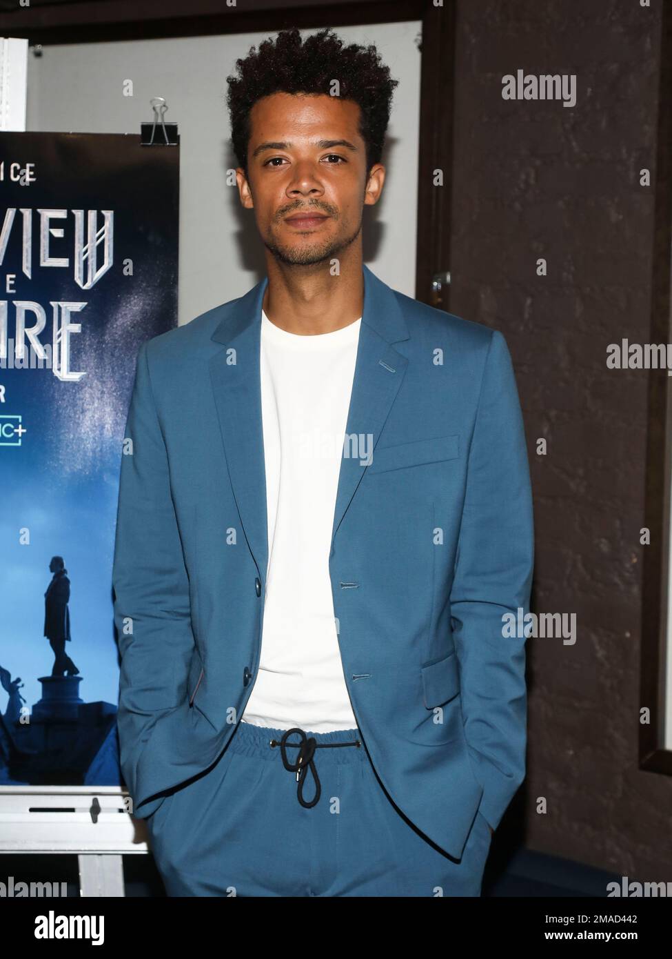 Actor Jacob Anderson attends the premiere of the AMC television series ...