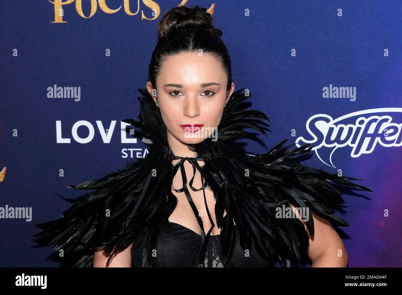 Ava Breeze attends the premiere of "Hocus Pocus 2" at AMC Lincoln ...