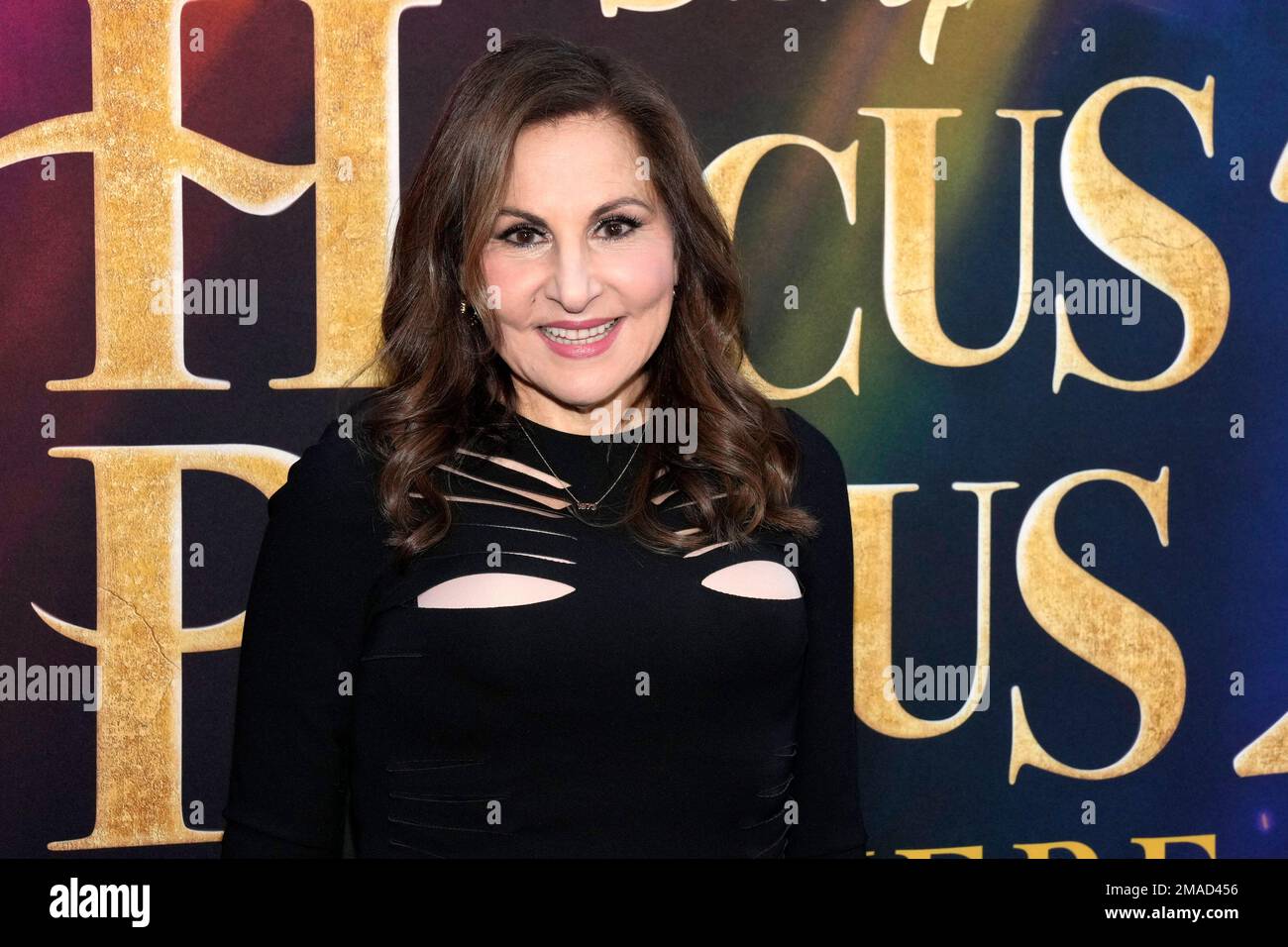 Kathy Najimy attends the premiere of "Hocus Pocus 2" at AMC Lincoln ...