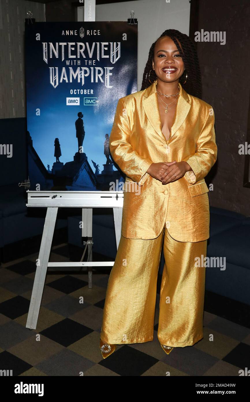 Actor Kalyne Coleman attends the premiere of the AMC television series ...