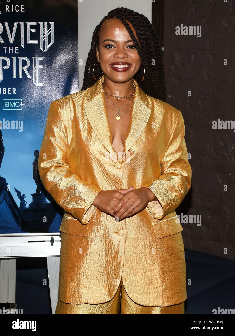 Actor Kalyne Coleman attends the premiere of the AMC television series ...