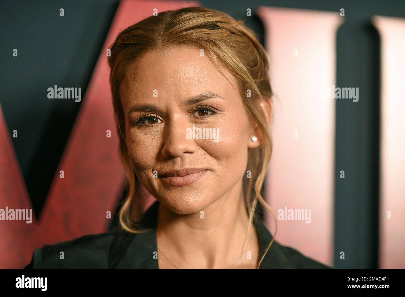 Dora Kiss arrives at the premiere of "Smile" during Beyond Fest on ...