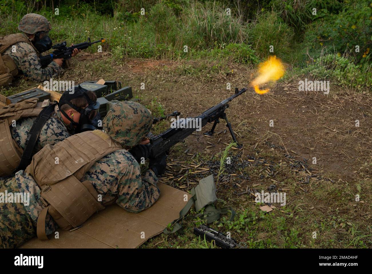 U.S. Marines with 3rd Landing Support Battalion, Combat Logistics ...