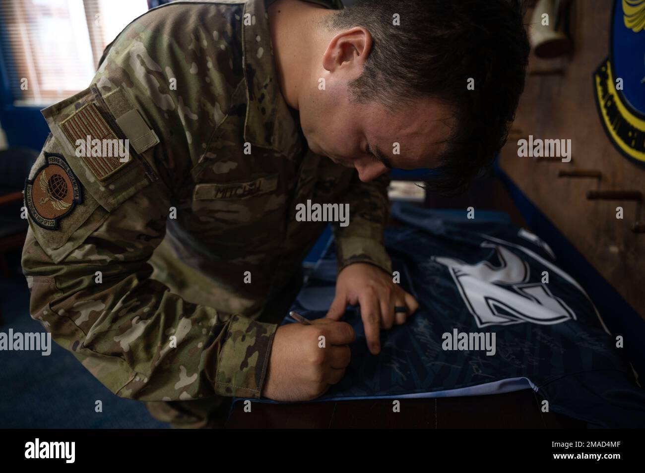 U.S. Air Force Tech. Sgt. Lucas Mitchell, the noncommissioned officer ...