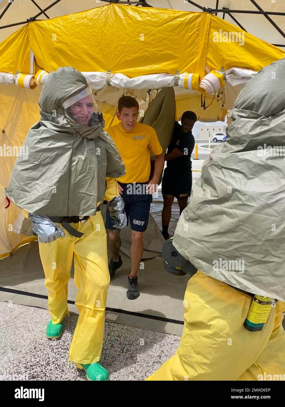 Hospital Corpsman Justin Goebel and Hospital Corpsman 3rd Class ...
