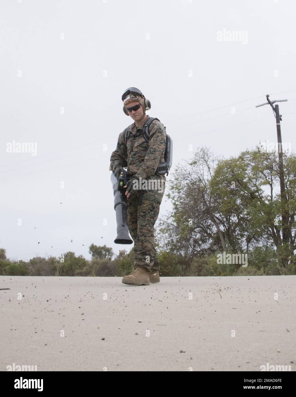 U.S. Marine Corps Cpl. Austin Raver, F-35B Lightning II powerline ...