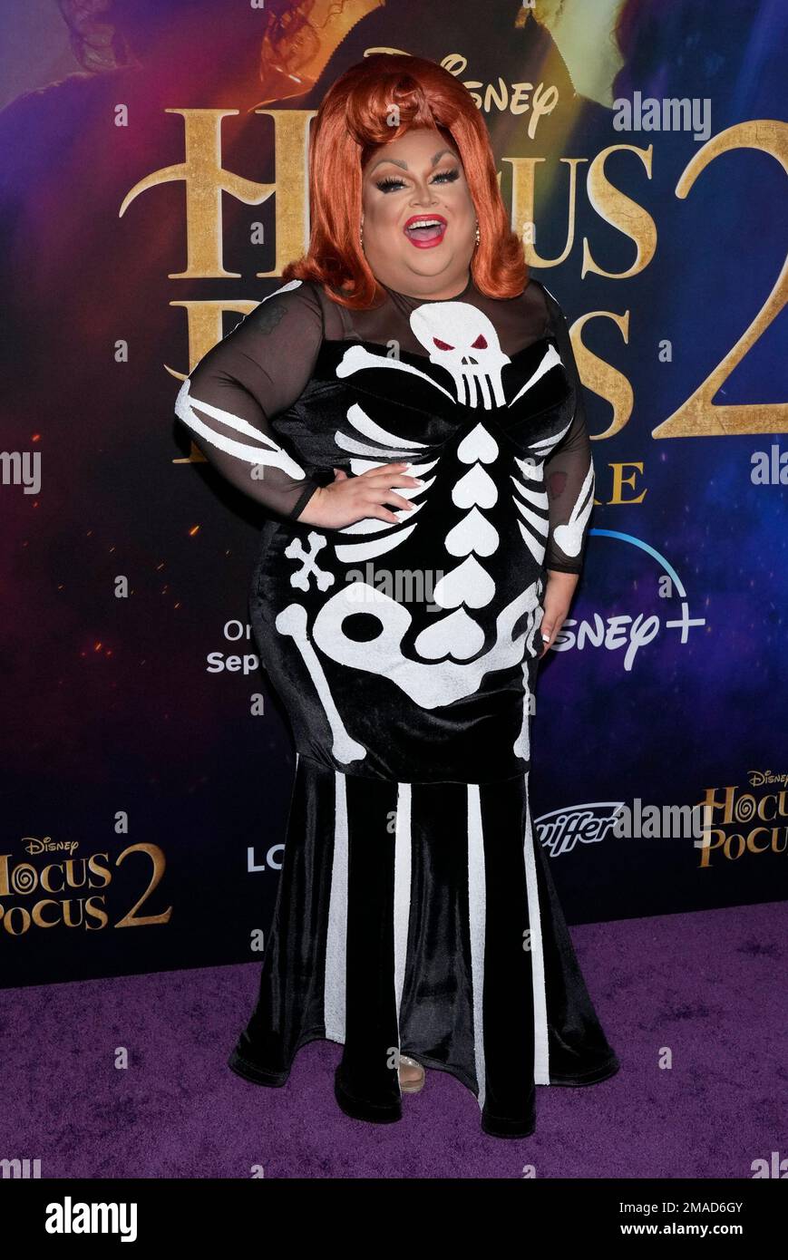 Ginger, dressed as drag Winifred a character from "Hocus Pocus 2 ...