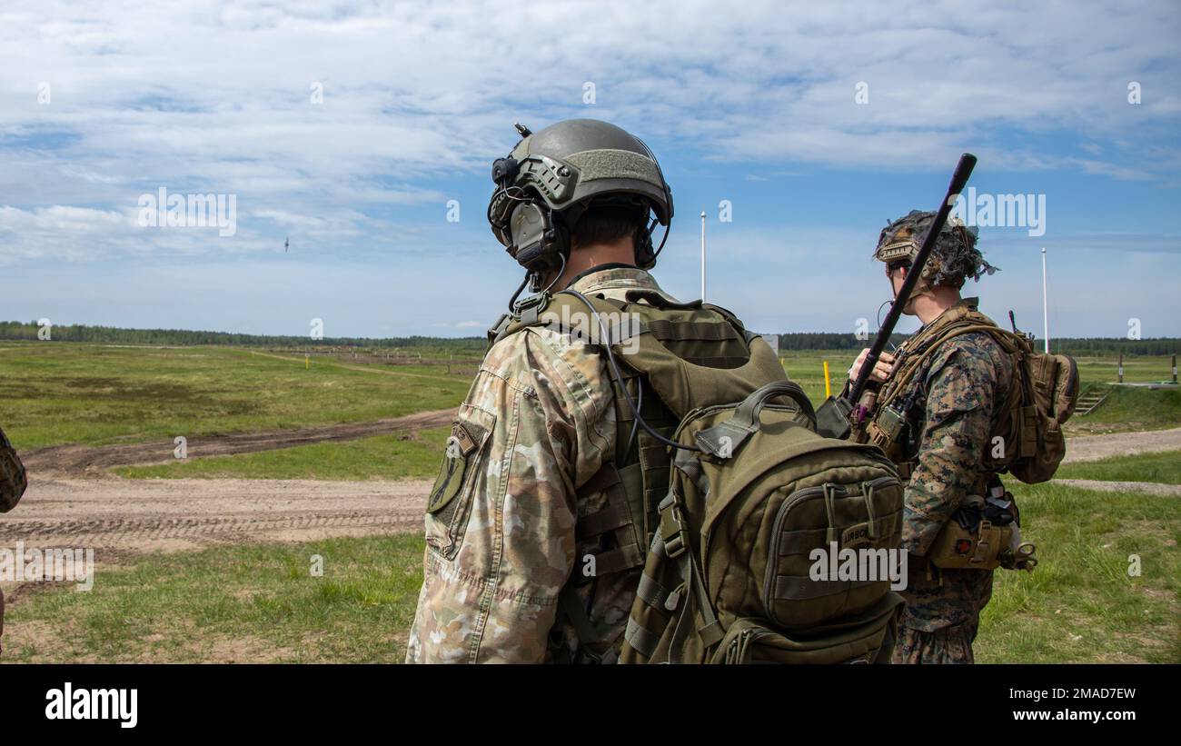 U.S. Marine Corps Sgt. Cody Demorest, a Joint Terminal Attack ...