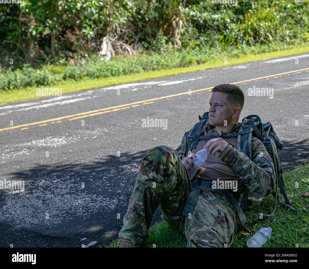 U.S. Army Staff Sgt. Jackson Fagan with the Utah Army National Guard ...