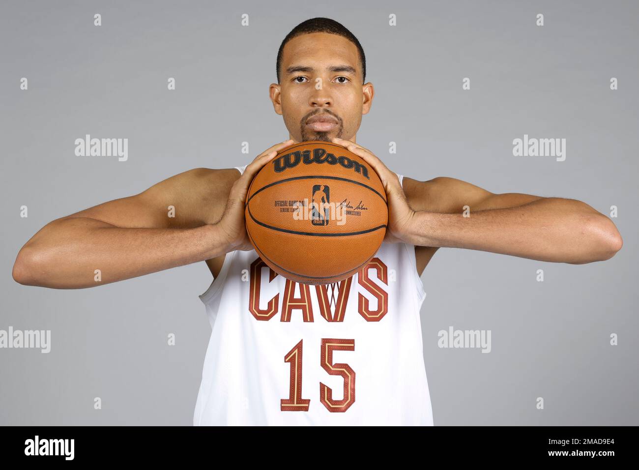 Cleveland Cavaliers forward Isaiah Mobley poses for a portrait during ...