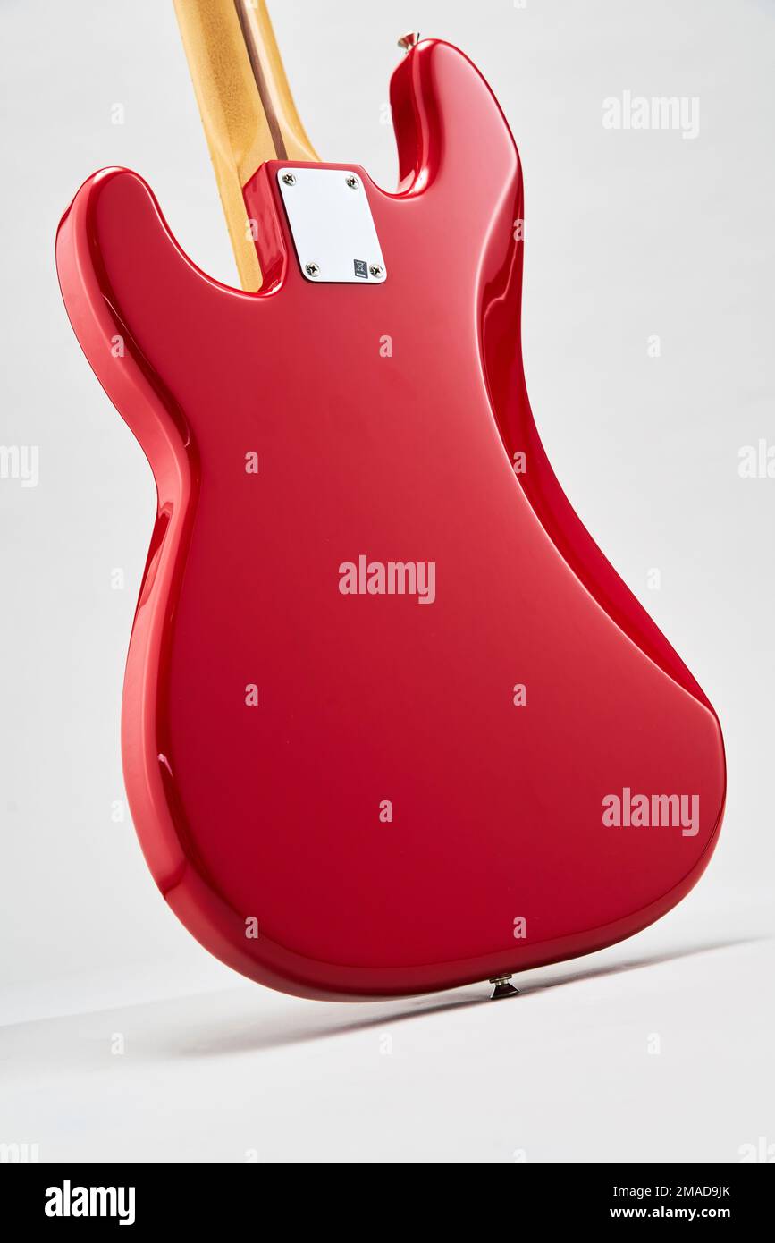 Fender p bass red hi-res stock photography and images - Alamy