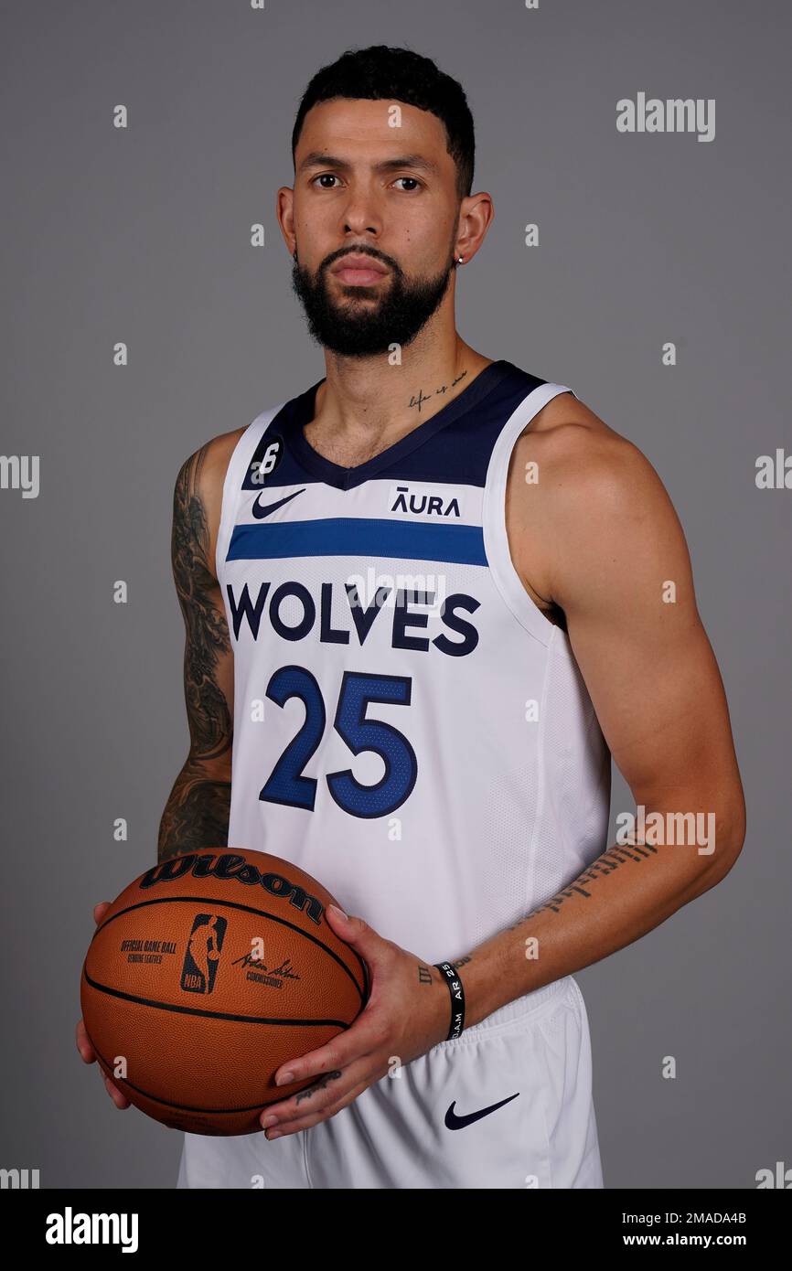 Minnesota Timberwolves' Austin Rivers poses during the NBA basketball ...