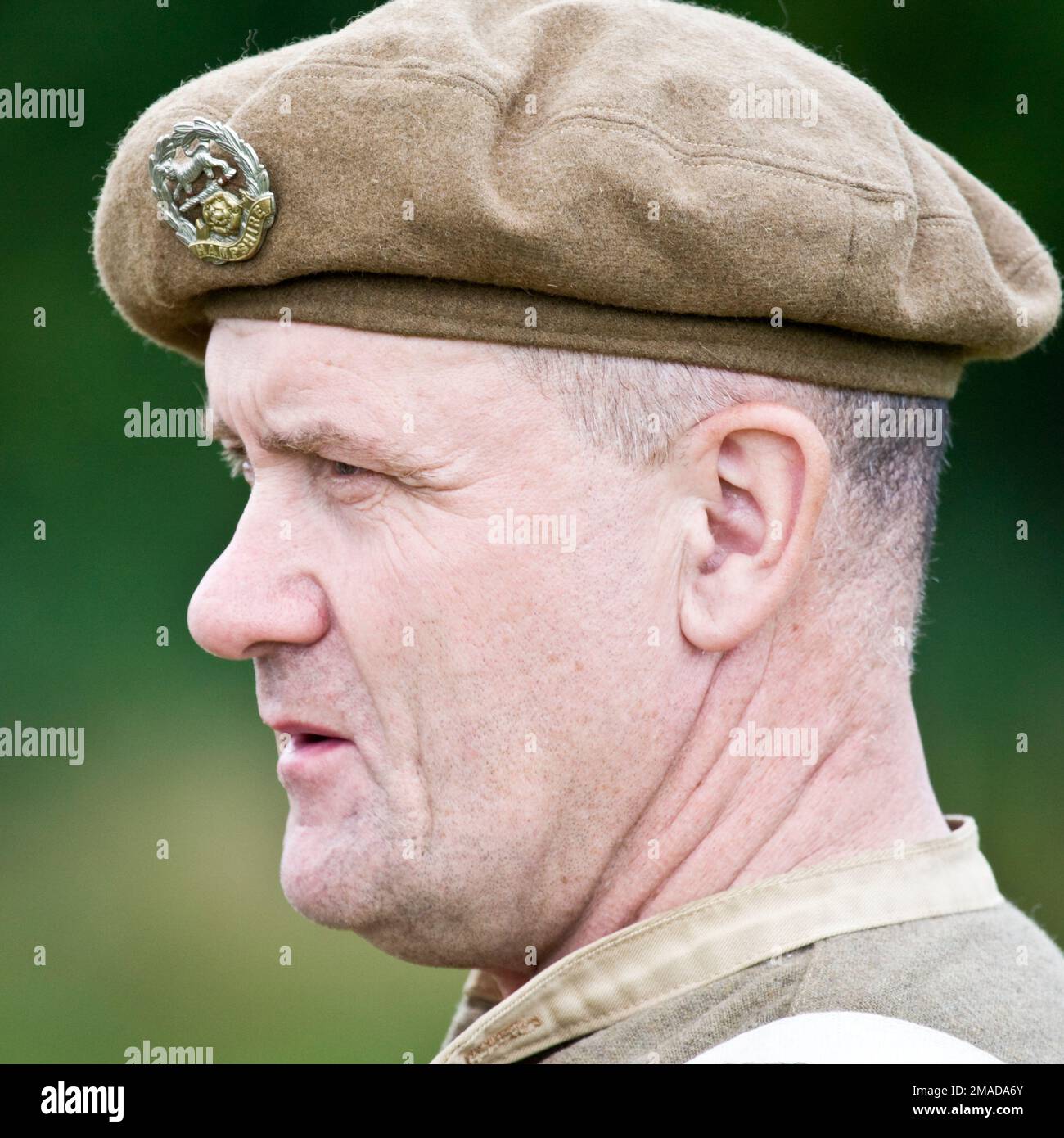 Hampshire regiment cap badge hi-res stock photography and images - Alamy