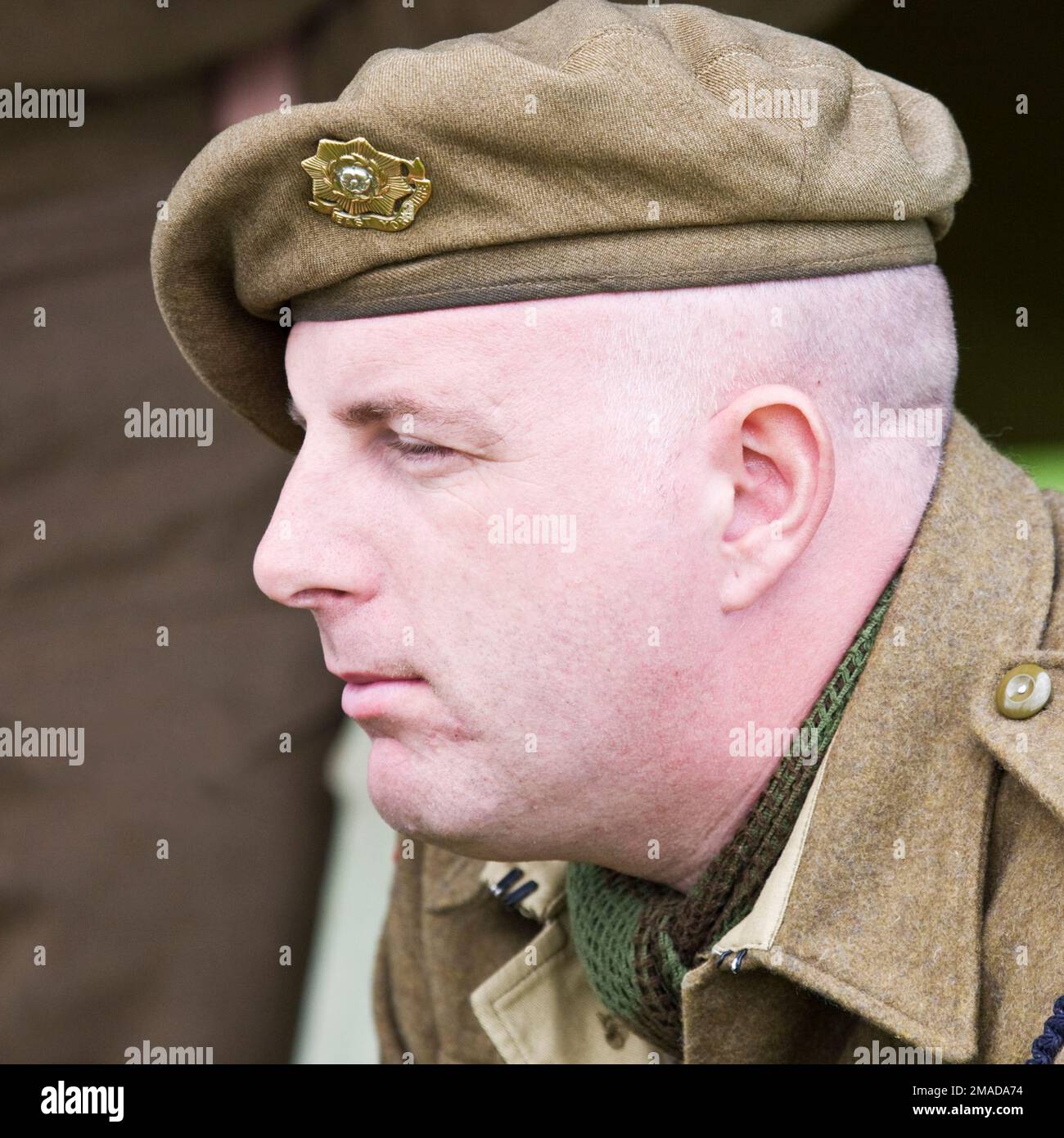 Infantryman of the East Yorkshire Regiment Stock Photo - Alamy