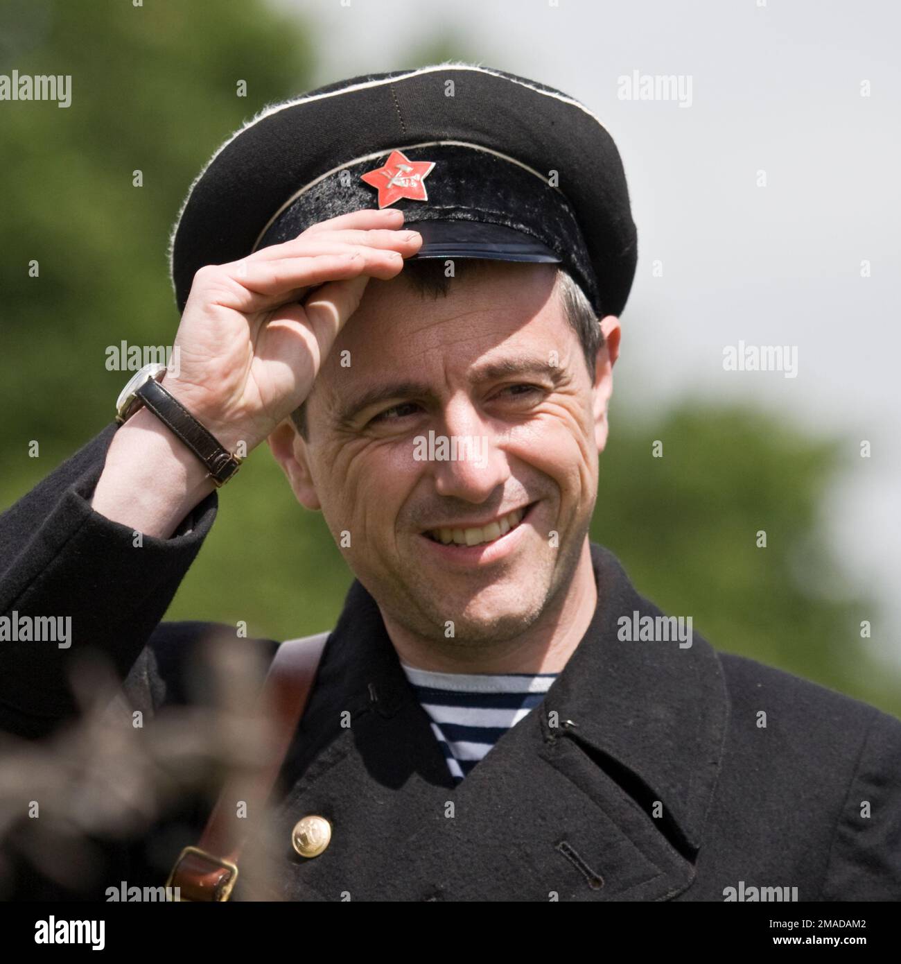 Russian Soviet Era WW2 Living History Stock Photo - Alamy