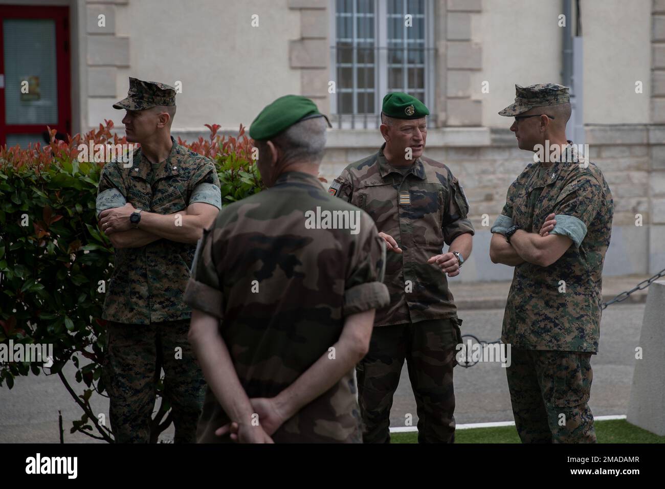 U.S. Marine Corps Col. Jeffery R. Kenney, commanding officer for 6th ...