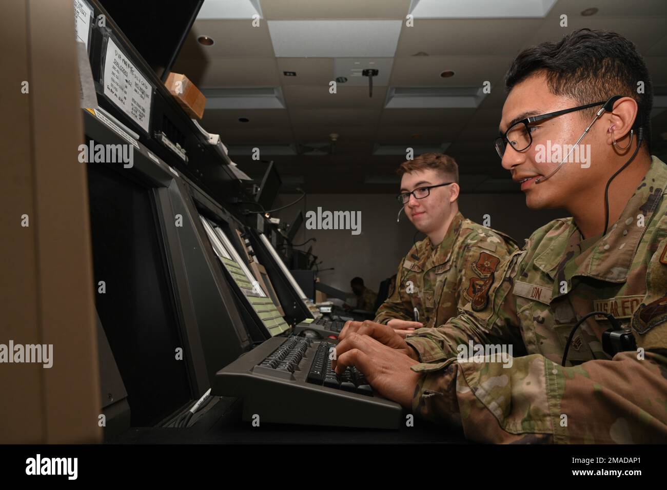 U.S. Air Force Senior Airman Gabriel Leon, a 509th Operations Support ...
