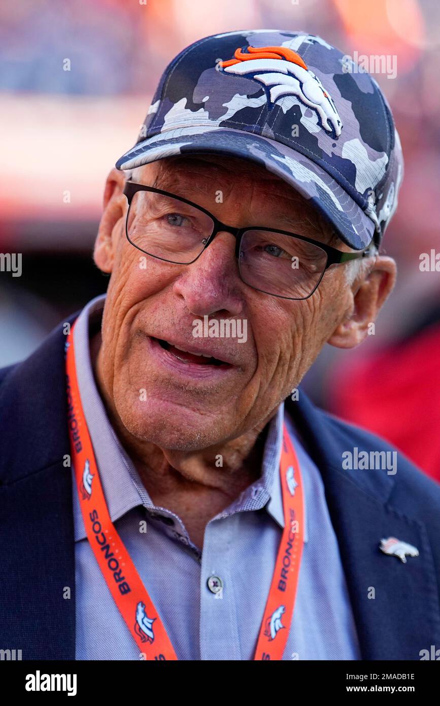 Denver Broncos owner Rob Walton looks on against the San Francisco ...