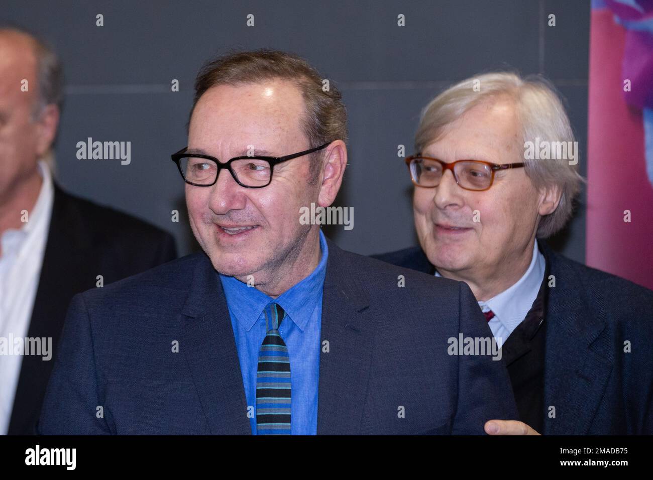 Rome, Italy. 18th Jan, 2023. American actor Kevin Spacey and Vittorio ...