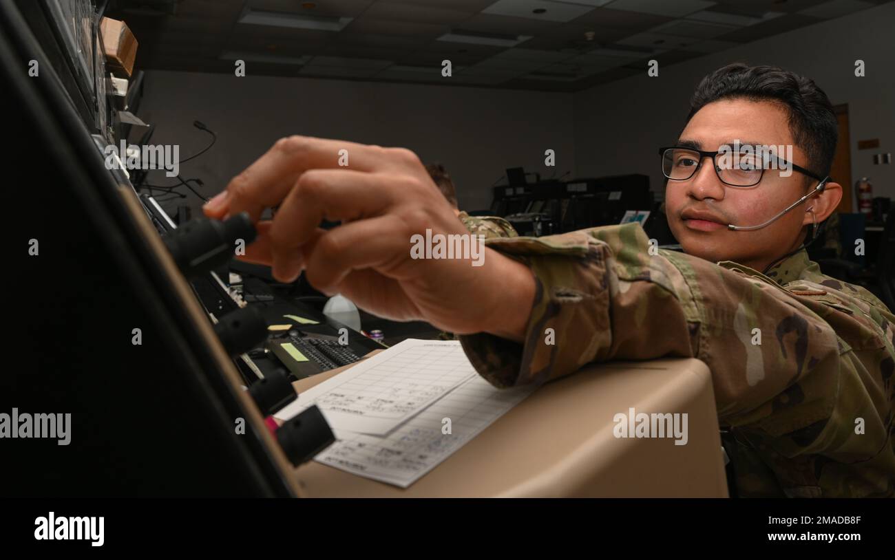 U.S. Air Force Senior Airman Gabriel Leon, a 509th Operations Support ...
