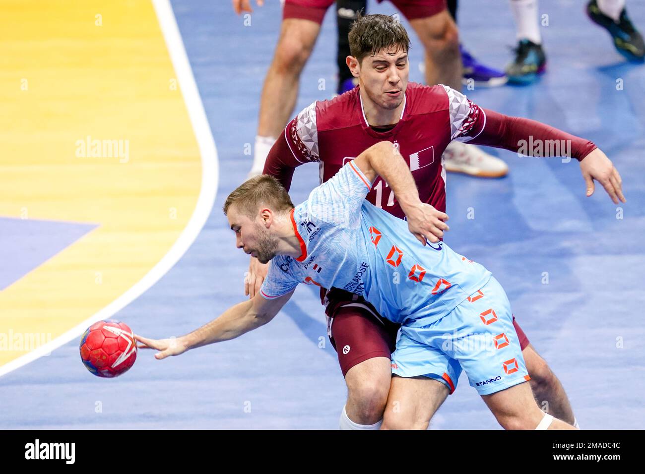 KATOWICE, POLAND - JANUARY 19: Luc Steins of The Netherlands, Jovan ...