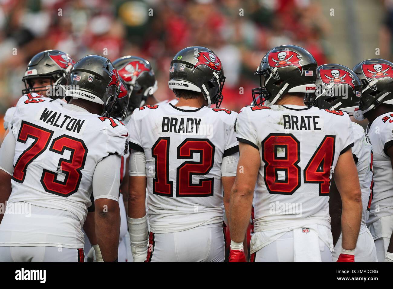 Tampa Bay Buccaneers offensive tackle Brandon Walton (73), Tampa Bay ...