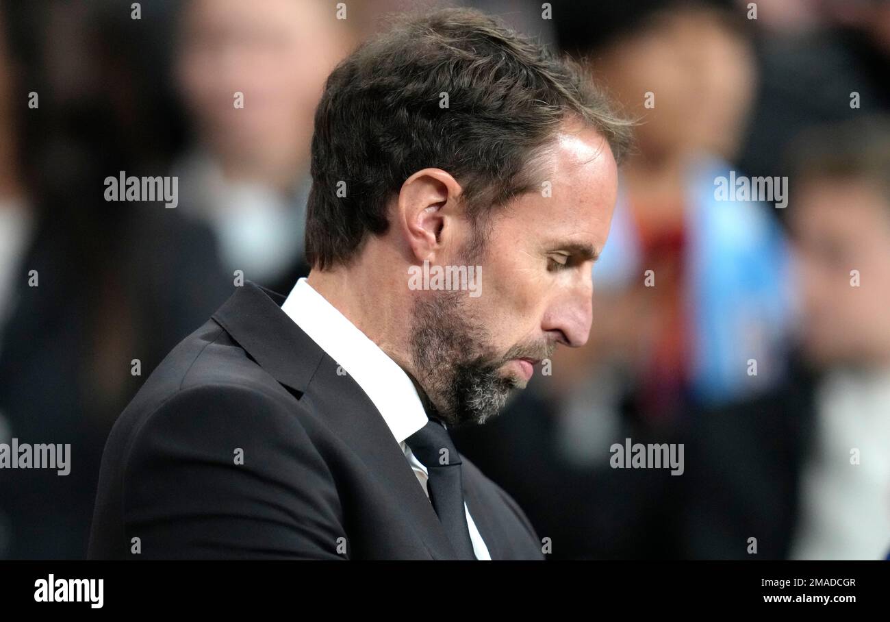 England's manager Gareth Southgate ahead of the UEFA Nations League ...
