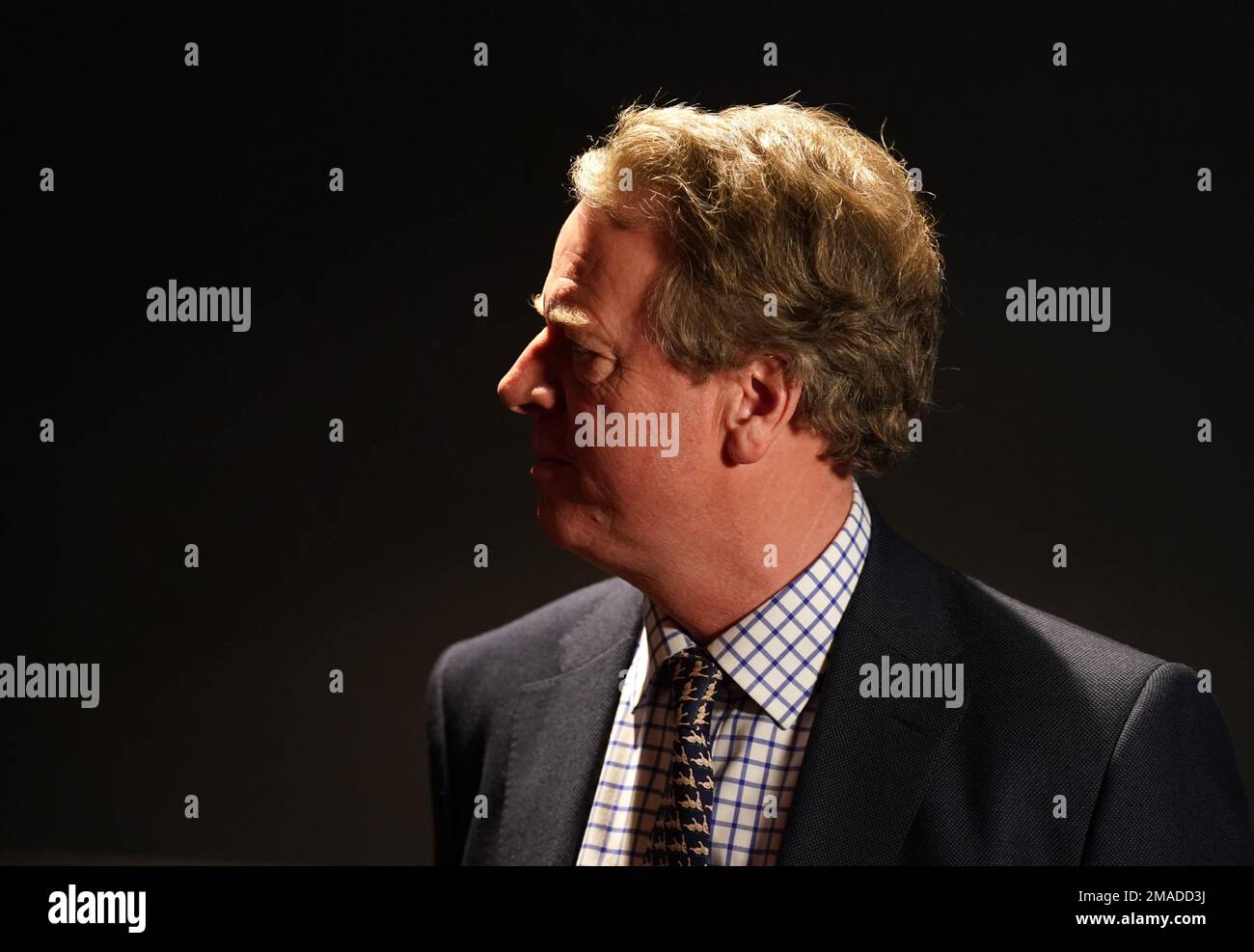 Scottish Secretary Alister Jack during a visit to Kilmarnocks 163-year ...